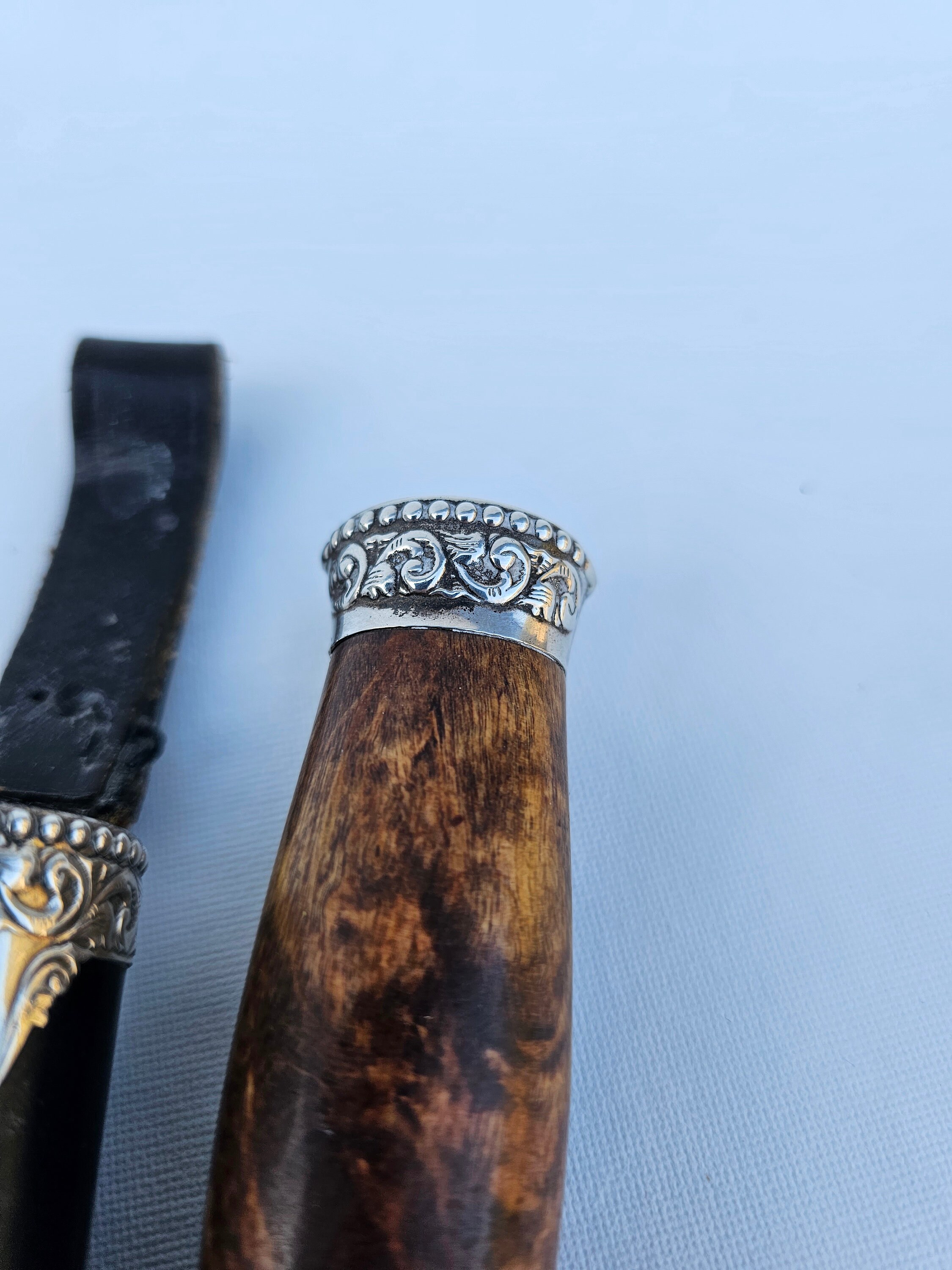Vintage Knife With Real Silver Bunad Knife Norwegian Folklore Knife - Etsy