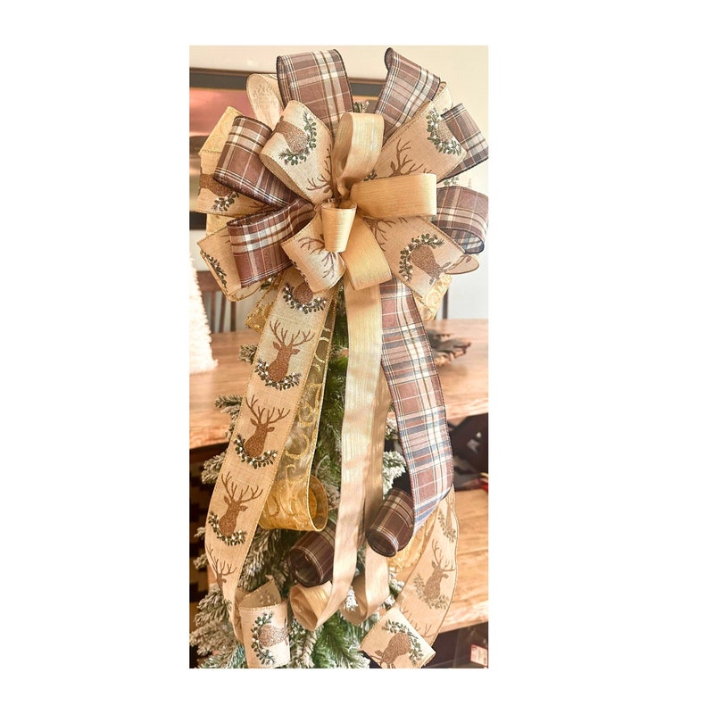 Rustic Tree Topper - Etsy