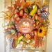Extra Large Fall Floral Wreath: Elegant Autumn Door Decor - Etsy
