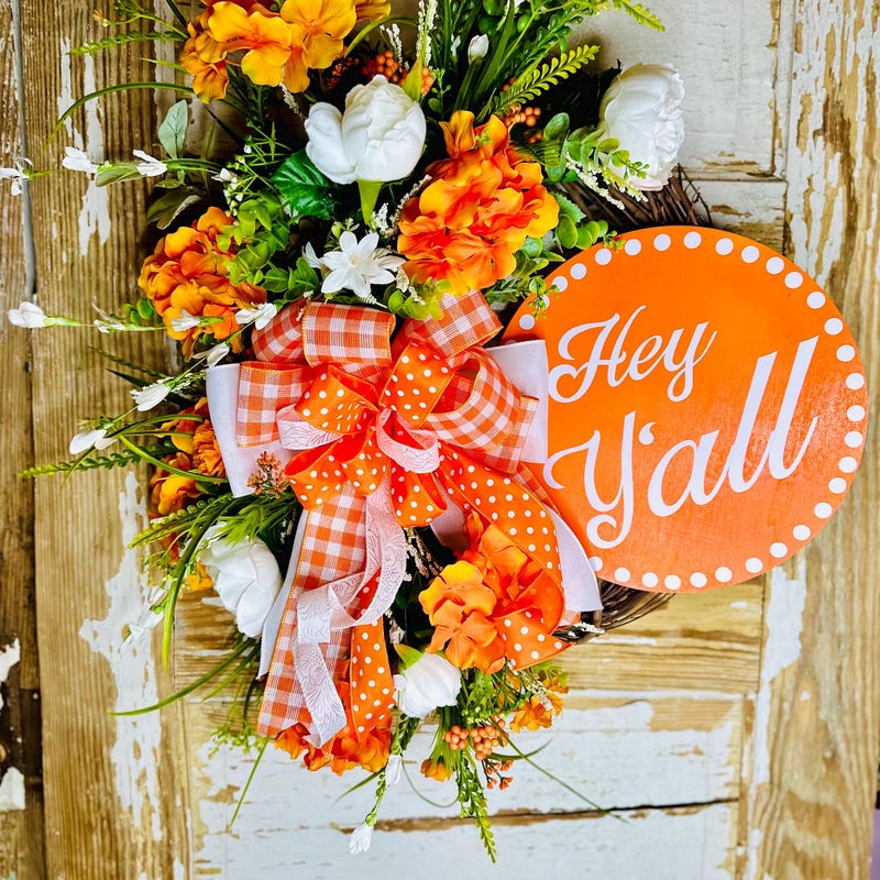 Tennessee Wreath - Etsy