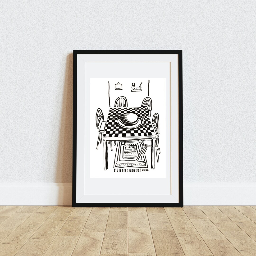 Still Life With Haggis A4 Art Print - Etsy