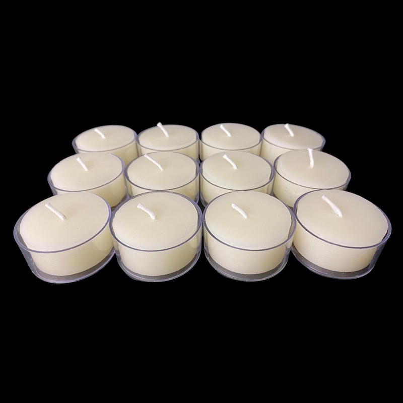 Mini Beeswax Tealight - Etsy