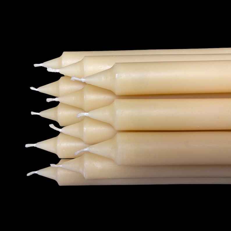 Small Colonial Style Taper Candles | 6