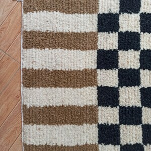 Checkered Carpet ''grand Checkered ''black Checkered '' Moroccan ...