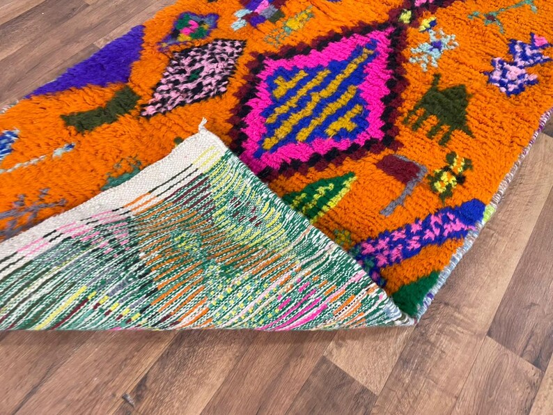 Hallway Rug'"morrocan Checkered Hallway "custom Hallway Rug "custom ...