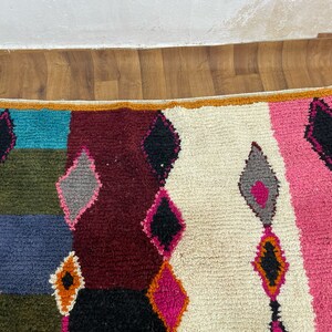 Moroccan Polka Dot Rugs, Beautiful Multi-colored Rugs, Custom Rugs ...