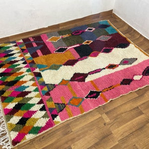 Moroccan Polka Dot Rugs, Beautiful Multi-colored Rugs, Custom Rugs ...