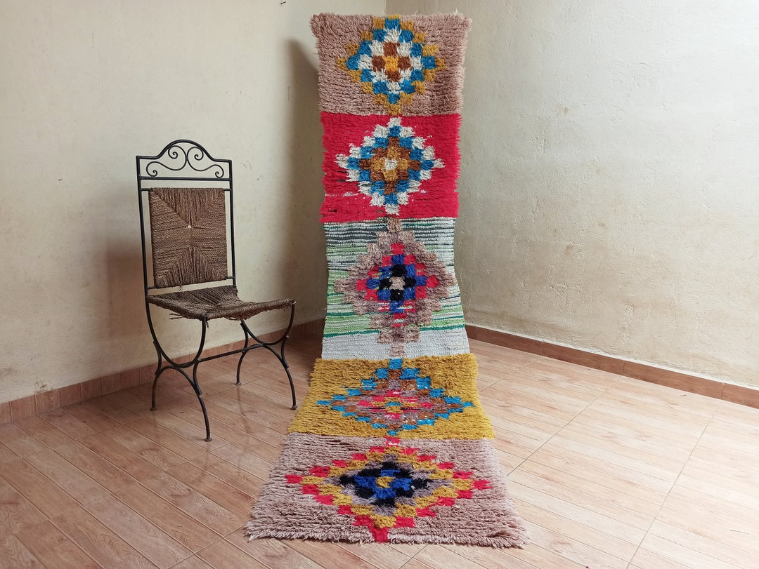 290x70cm "moroccan Berber Rug '' Area Rug '' Azilal Berber Rug ...