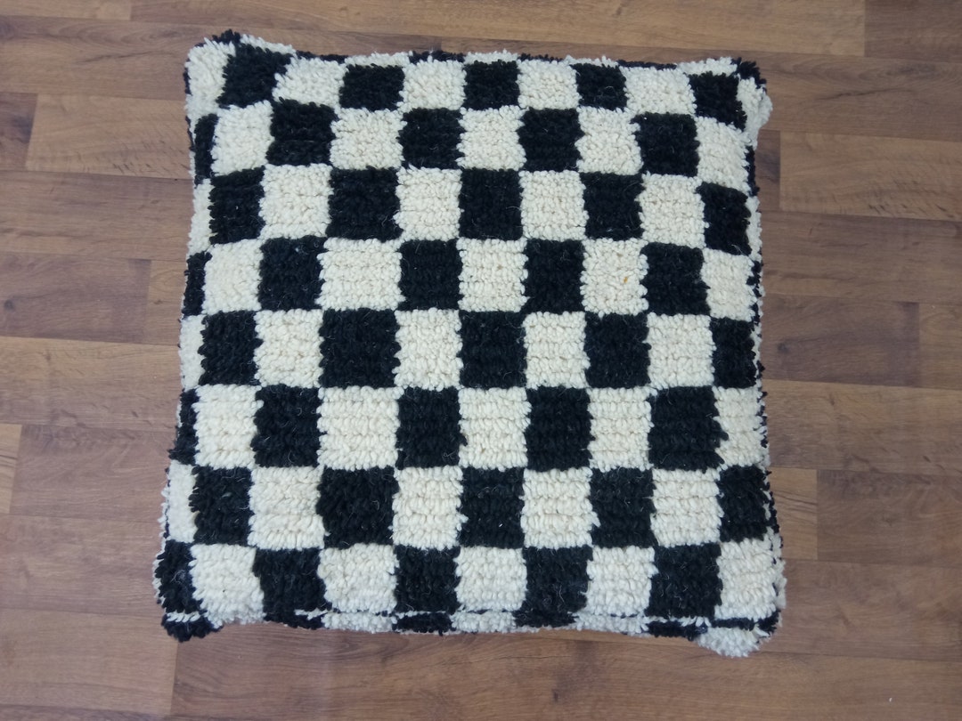 Pouf for Living Room pouf Moroccain Ottoman - Etsy