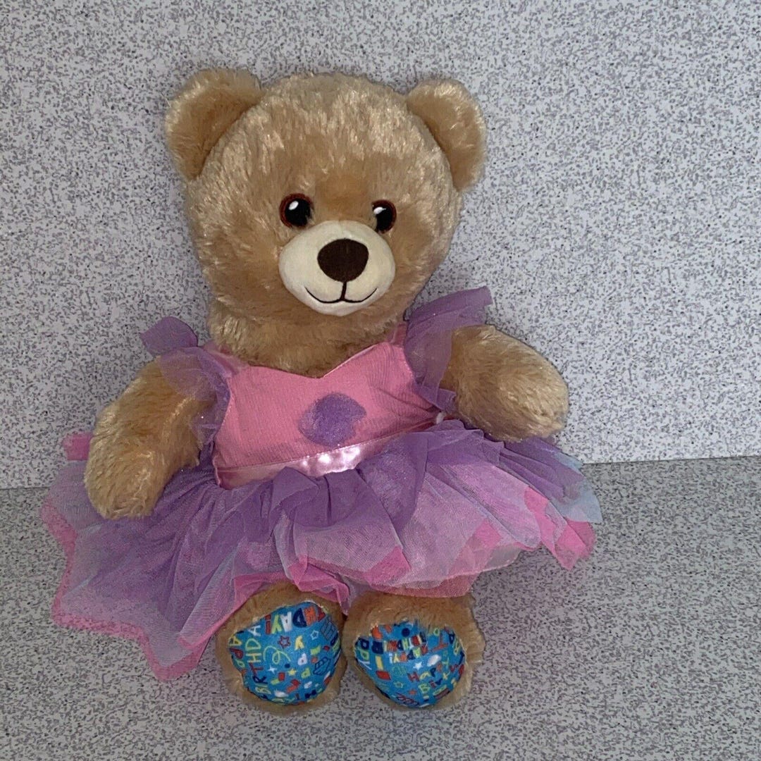 Build A Bear Happy Birthday Bear With Tutu 15 - Etsy
