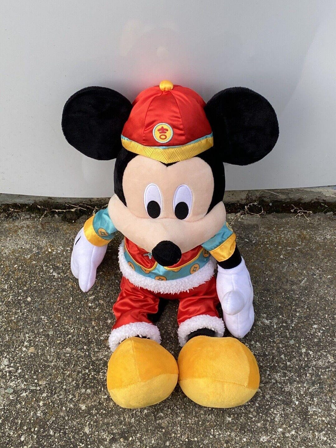 Shanghai Disney Resort Lunar Chinese New Year Mickey Mouse Plush 17" - Etsy