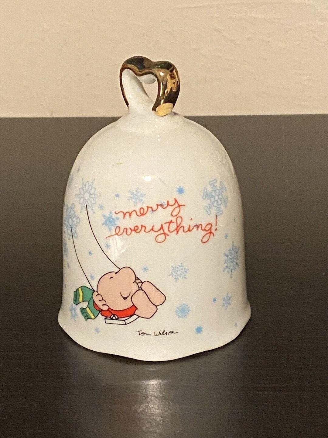 Vintage Tom Wilson Bell Christmas Ziggy - Etsy