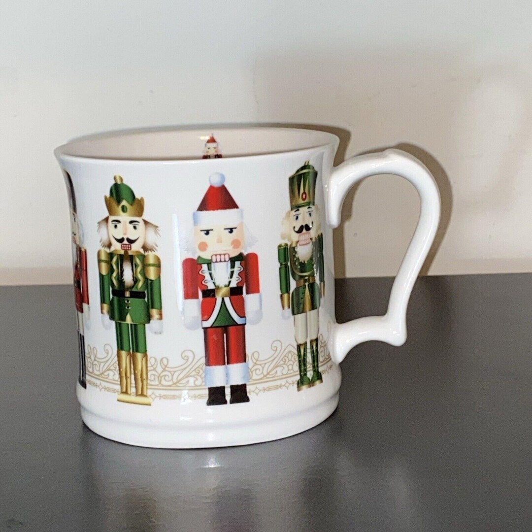 Michael Designs Coffee and Tea Mug Nutcracker - Etsy