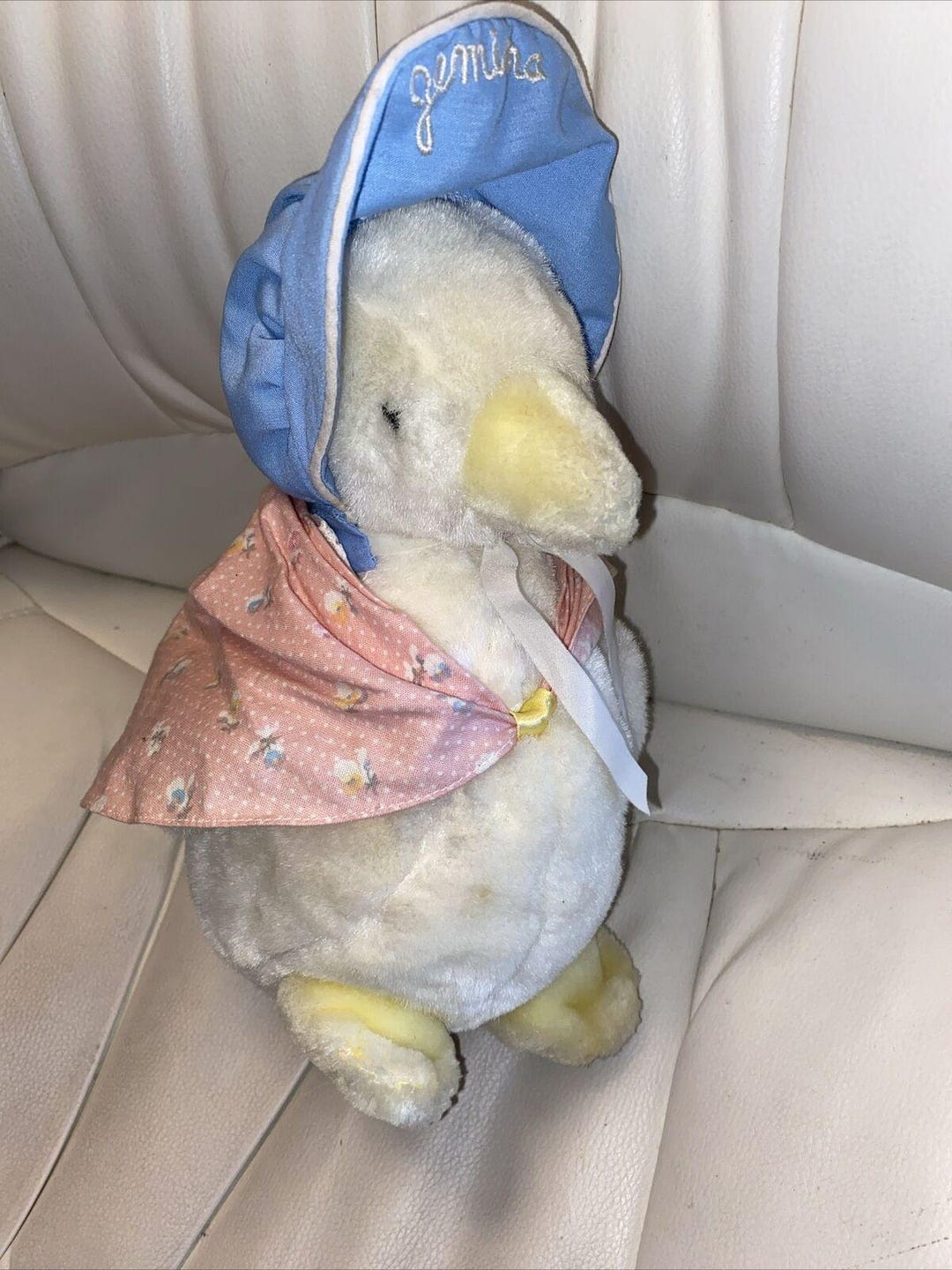 VTG 1984 Beatrix Potter Jemima Puddle-duck Plush 12 Eden Toys With Orig ...