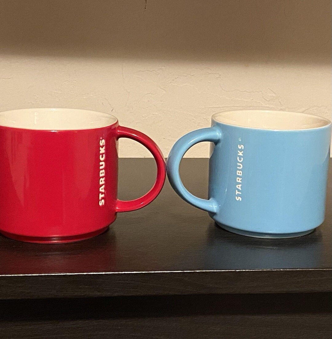 Starbucks Mug Set 2 - Etsy