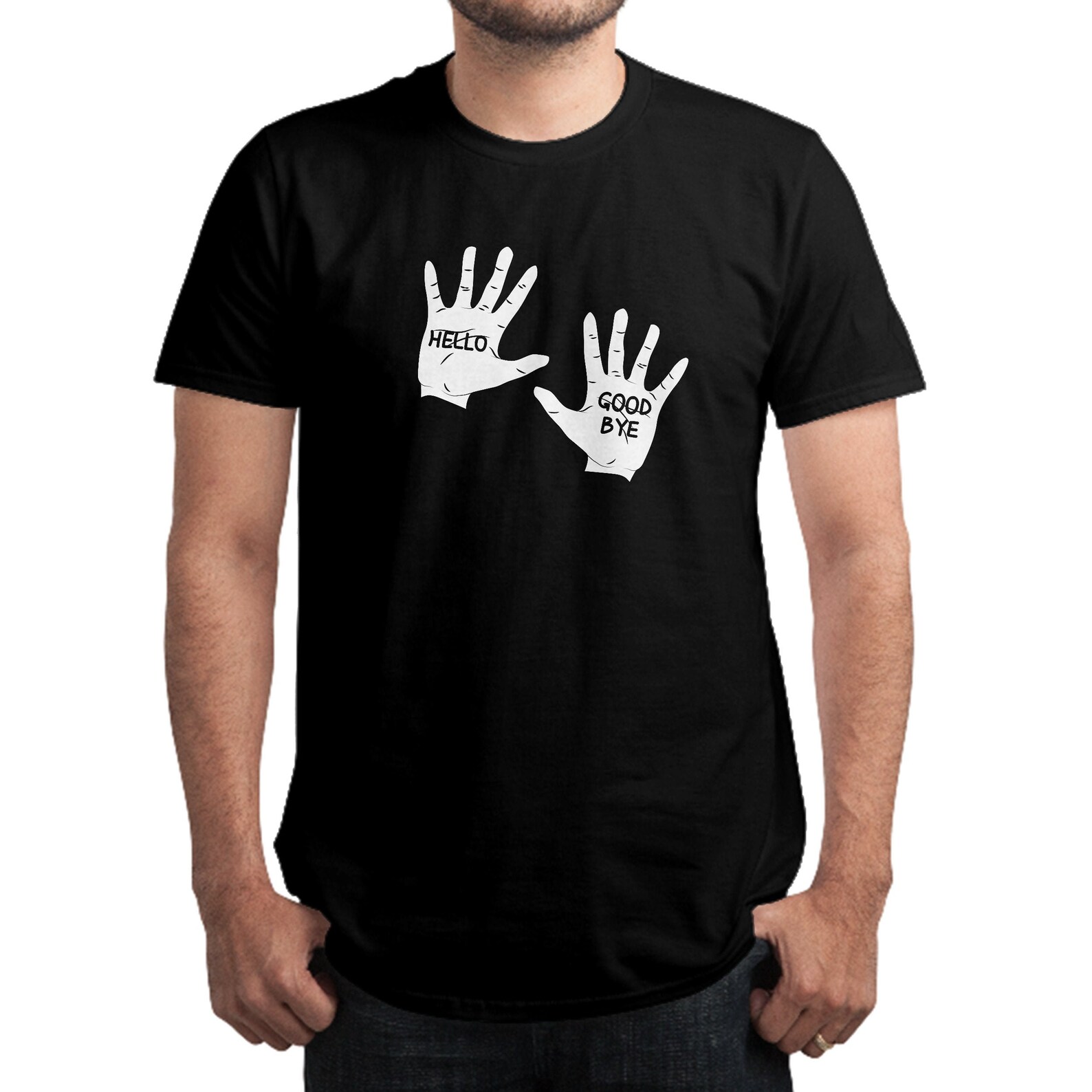Hello Goodbye T-shirt, Unisex, Cool Gift - Etsy