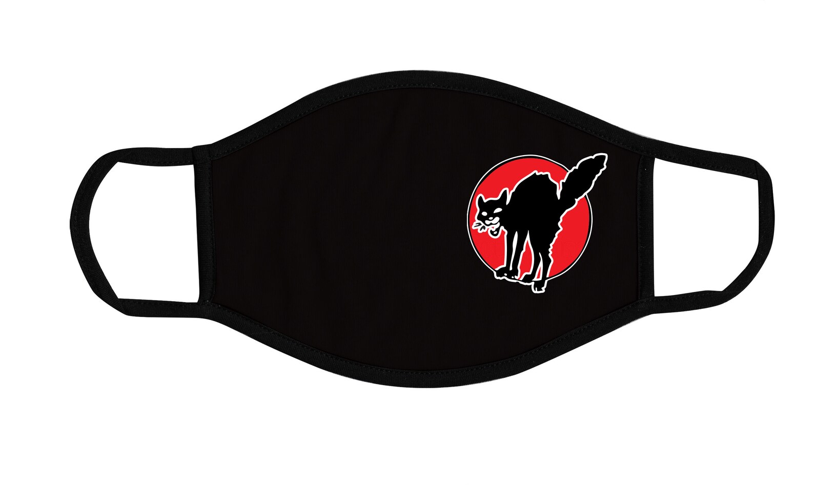 Antifa Cat Face Mask, Reusable Cotton and Polyester, 2 Layers ...
