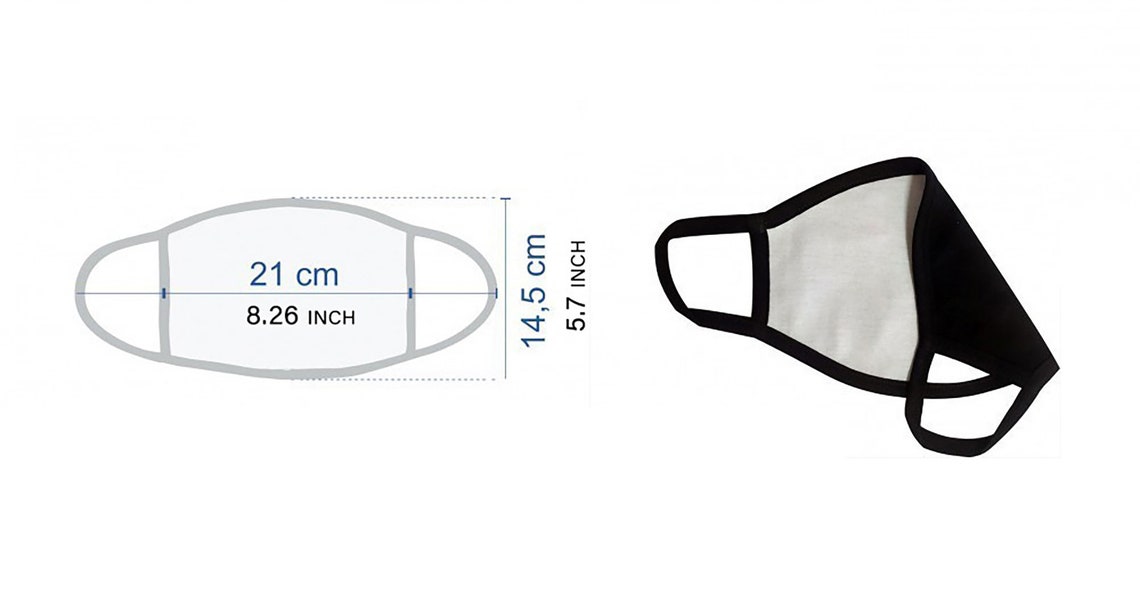 Mona Lisa Face Mask, Reusable Cotton and Polyester, 2 Layers ...