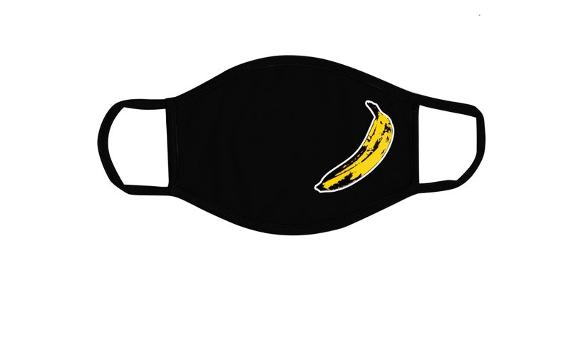 Banana Kids Face Mask Reusable Cotton and Polyester 2 - Etsy