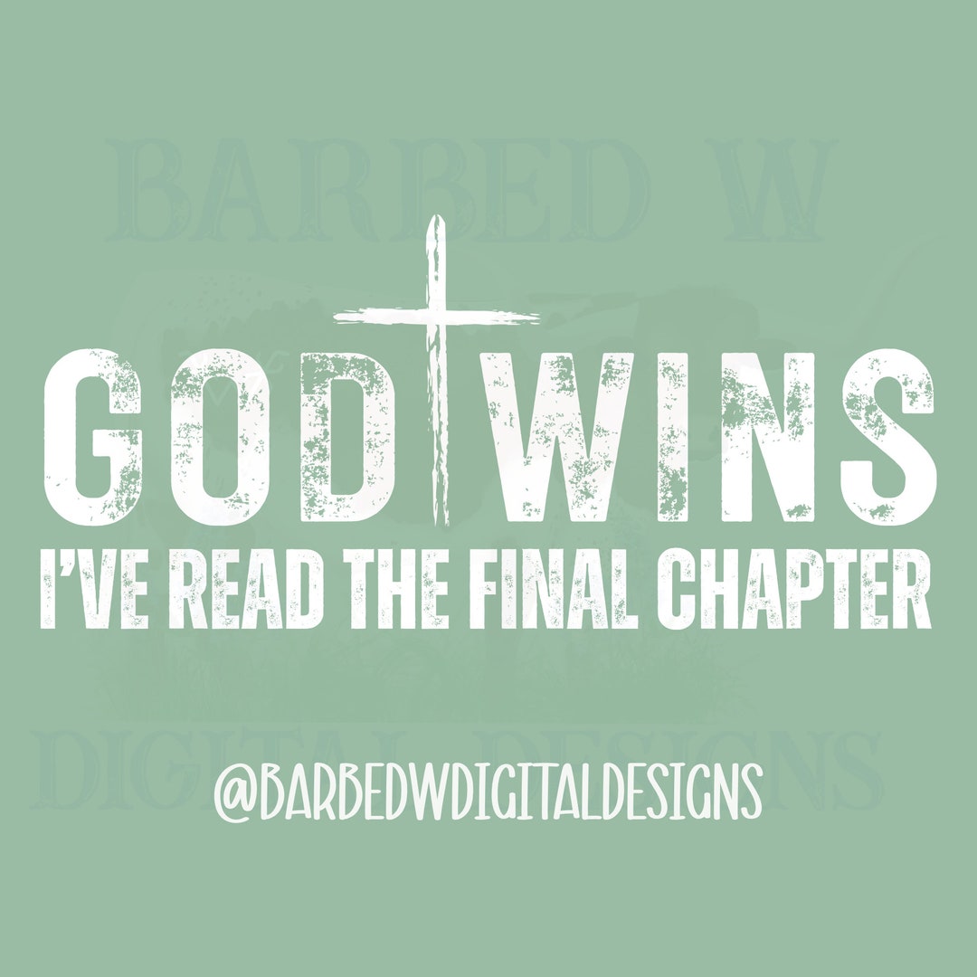 God Winssublimation .PNG Fileinstant Digital Download - Etsy