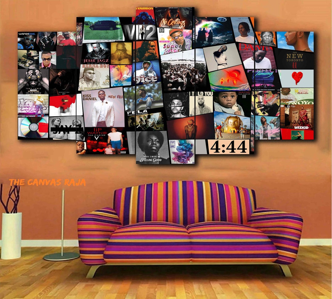 Hip Hop Music Wall Art Canvas Print Poster - Etsy