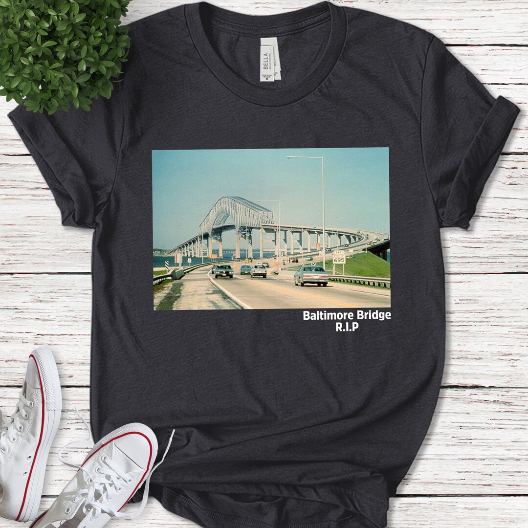 Francis Scott Key Bridge Collapse Baltimore Shirt, Patapsco River ...