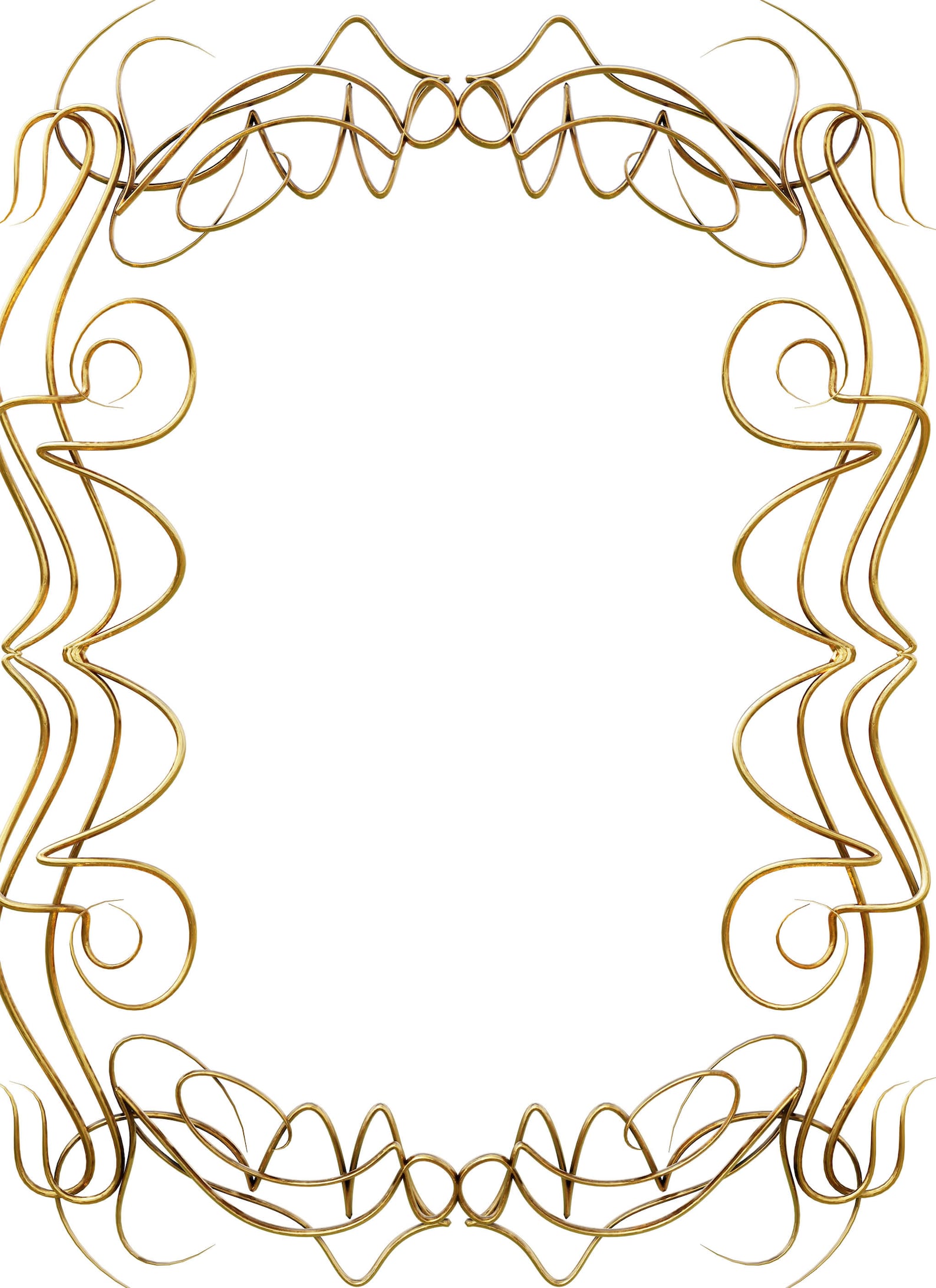 Gold Frames Clipart, Gold Border, Frames Clipart, Golden Frame Png ...