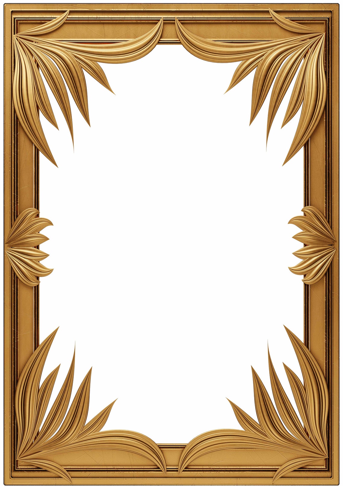 Gold Frames Clipart, Gold Border, Frames Clipart, Golden Frame Png ...