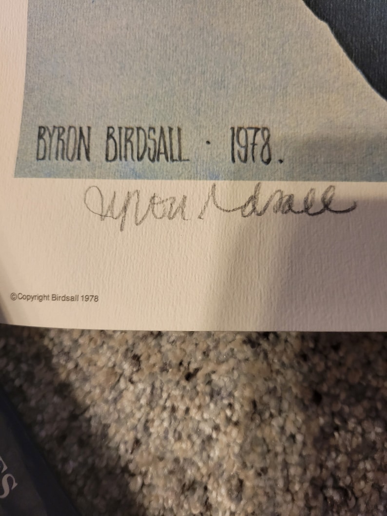 Byron Birdsall Artist - Etsy