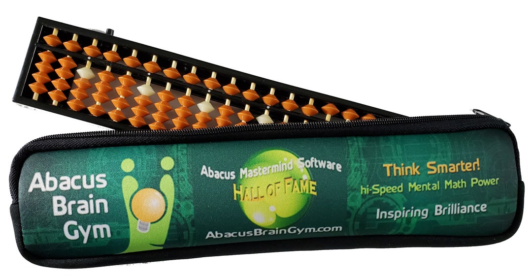 Abacus Soroban Math Calculating Tool 23 Rods With Reset Button and ...