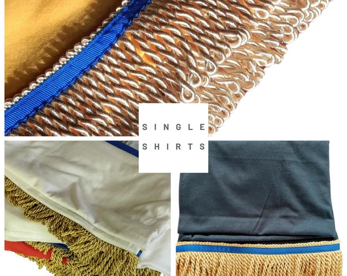 Hebrew Israelite Clothing With Fringes, Hebrew Garments, Bundle of 5 ...