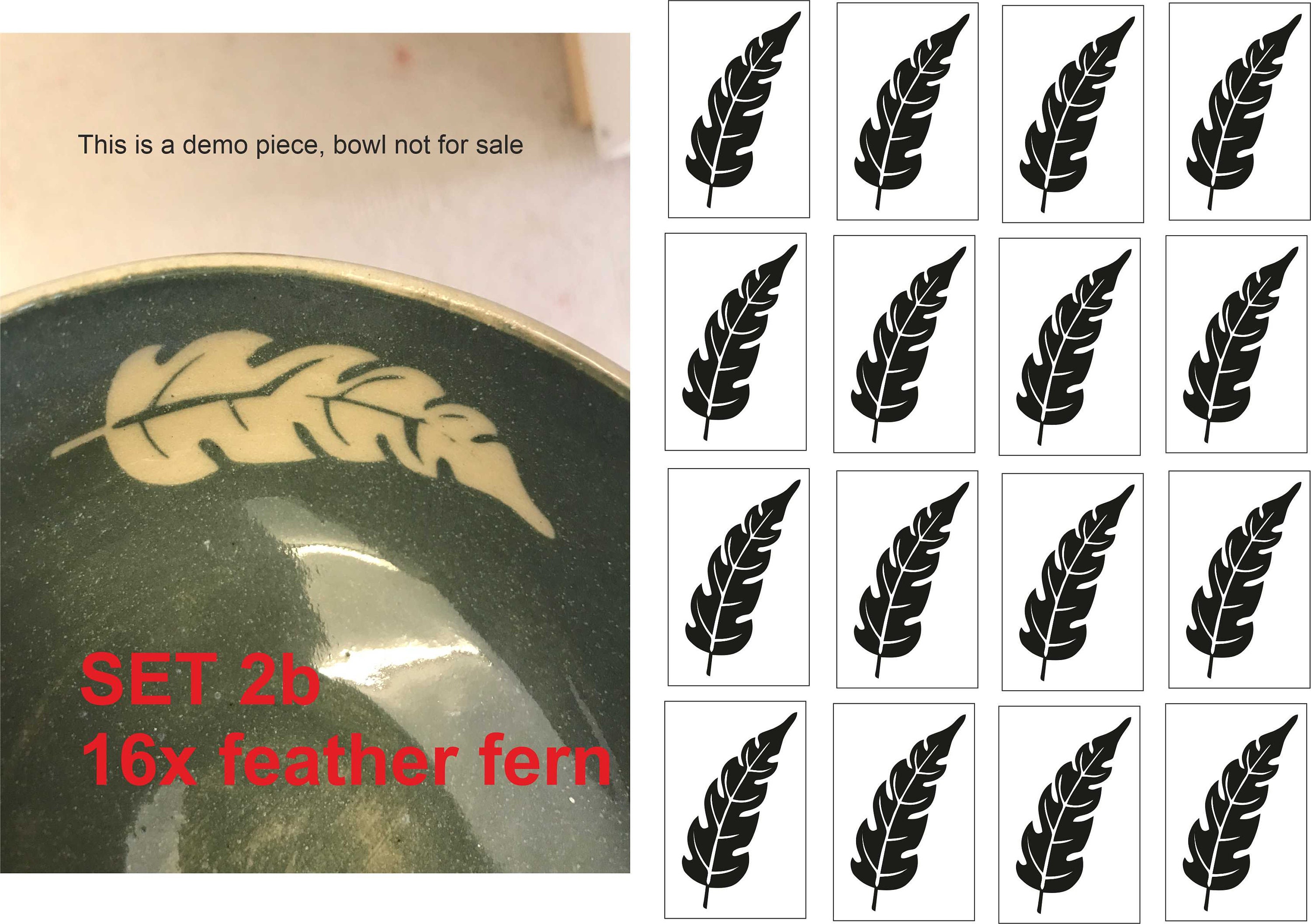 Vinyl Resist Stickers for Clay, Pottery, Ceramics - Leaf Series - Etsy