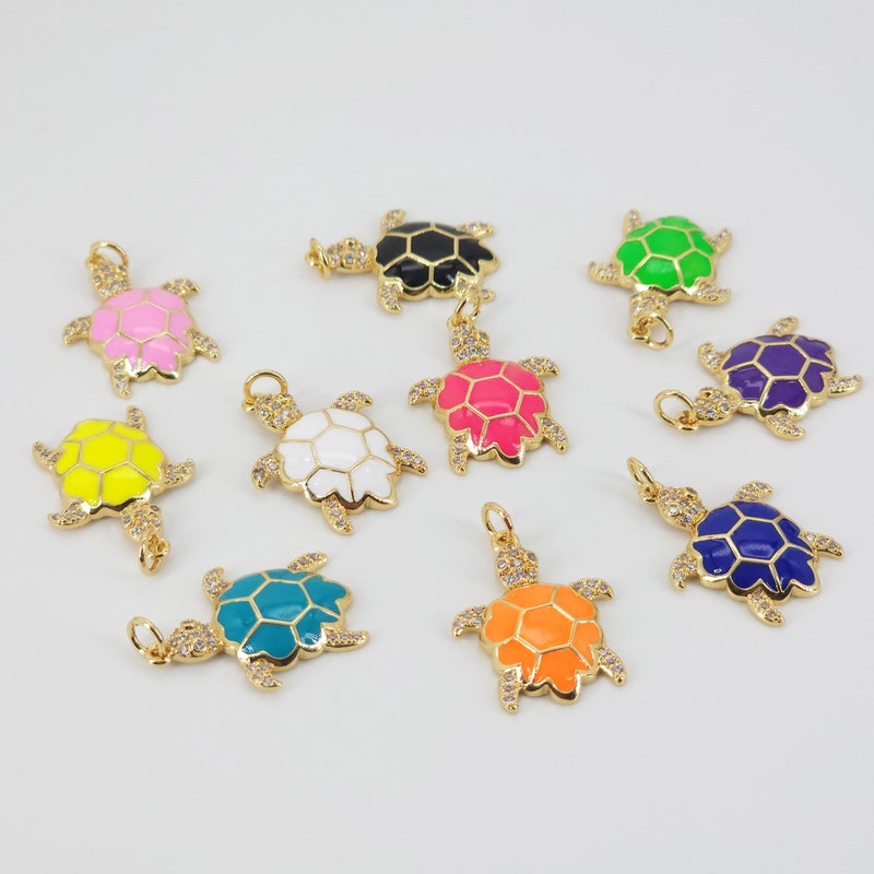 Turtle Charms - Etsy