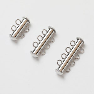 Gold Tangle Necklace Clasp, 14K Gold Plated, Layered Necklace Clasp ...