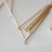 14K Gold Filled Head Pins- [10PCS] 21/23/25/27 Gauge, Head Pins, Gold ...
