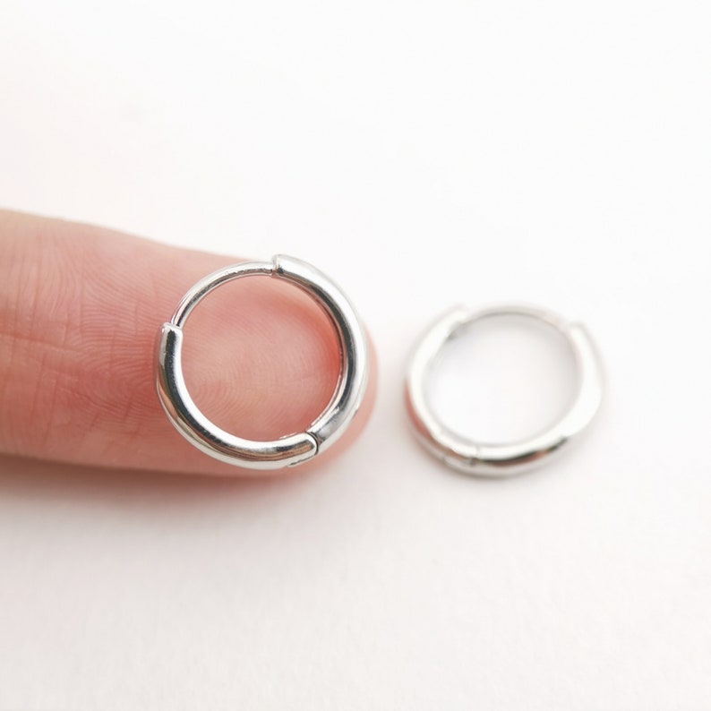 4PCS Huggie Hoops Earring Hoop, 18K Gold Plated Leverback Ear Hoops ...