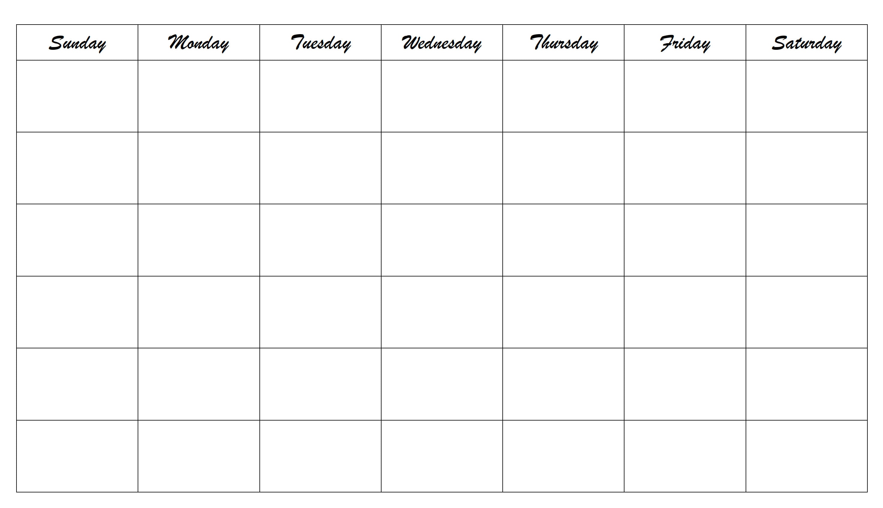 Weekly and Monthly Undated Calendars - Etsy