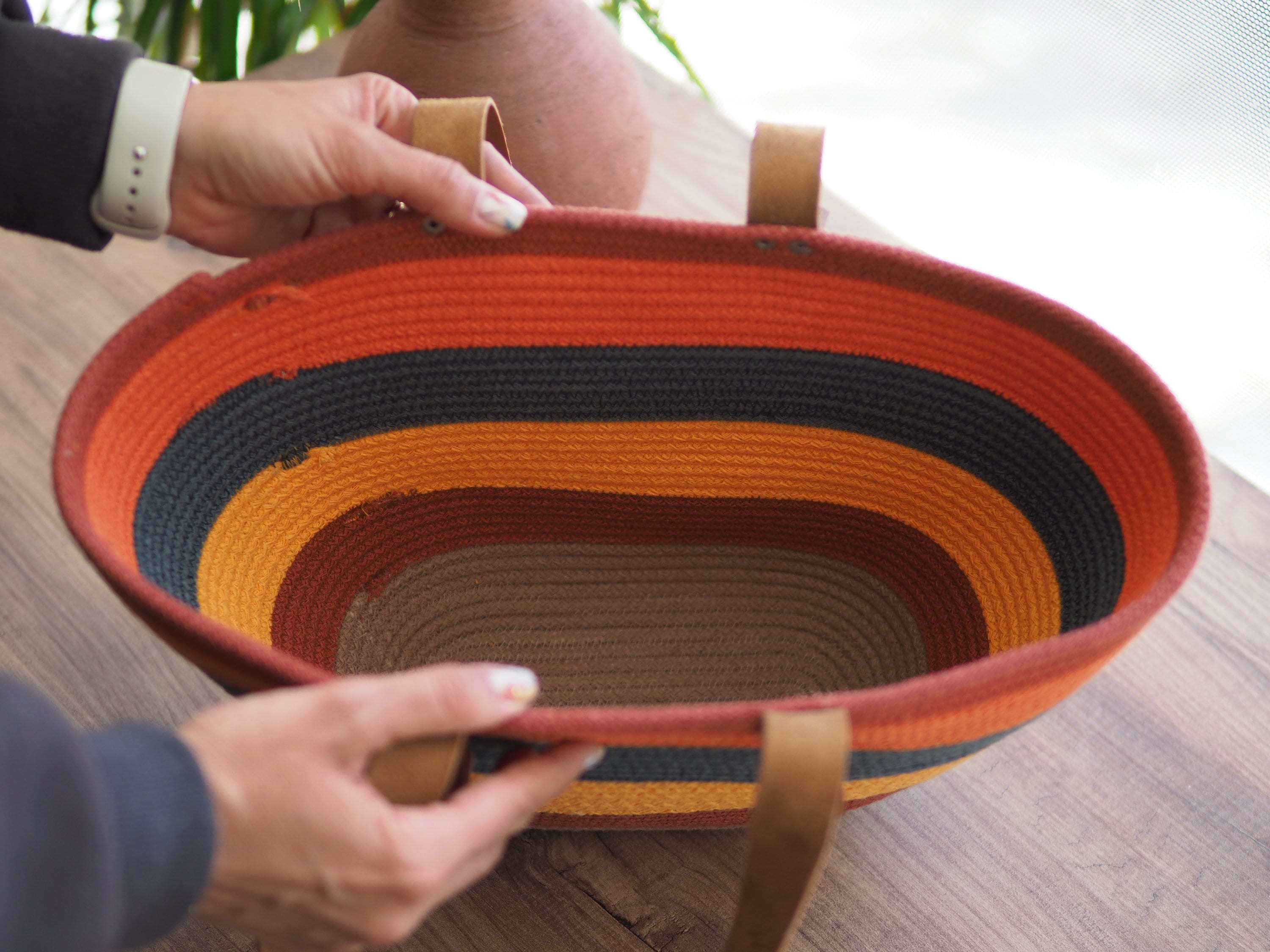 Handmade Jute Rope Tote Bag: Boho Beach Handbag - Etsy