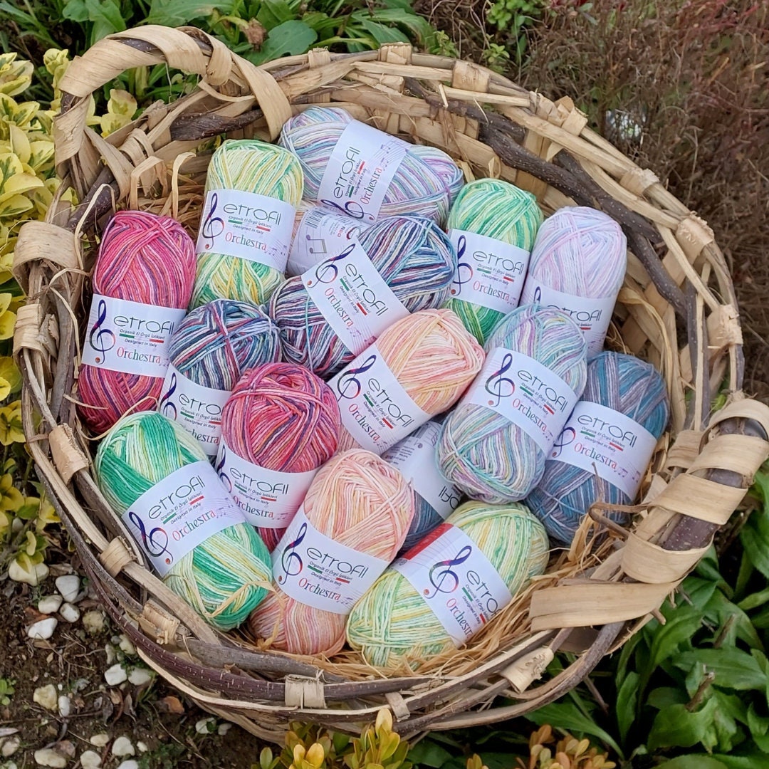 Etrofil, Organic Cotton Batik Yarn, Etrofil Orchestra Organic Cotton ...