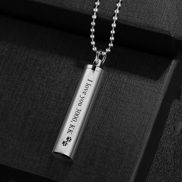 Ashes in Necklace - Etsy