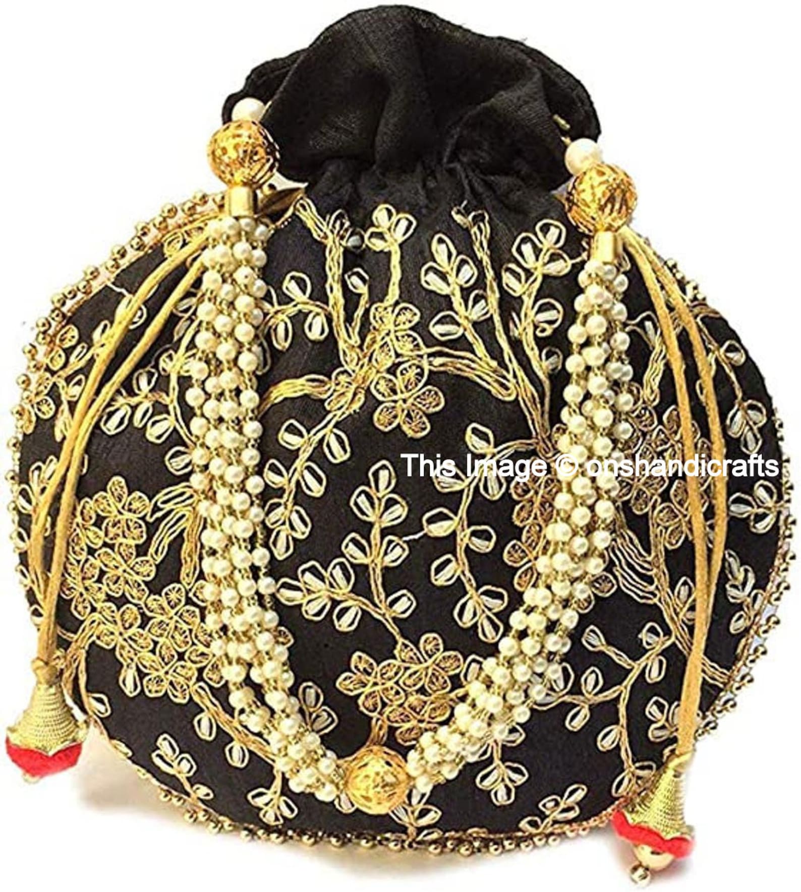 Lot of 75 Pcs Indian Wedding Potli Bags Gift for Her Free - Etsy
