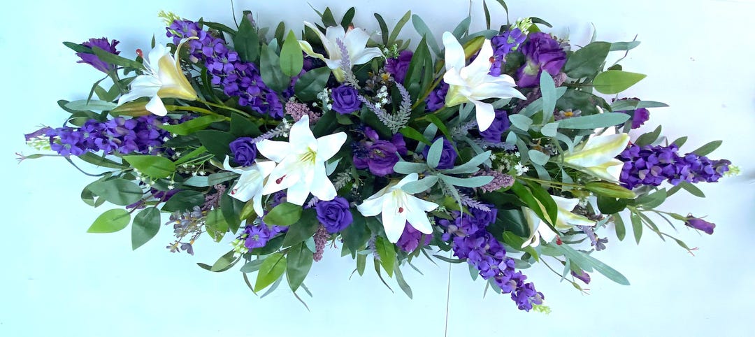 Deluxe Bespoke Funeral Wreath : Custom Funeral Spray Arrangement, Made ...