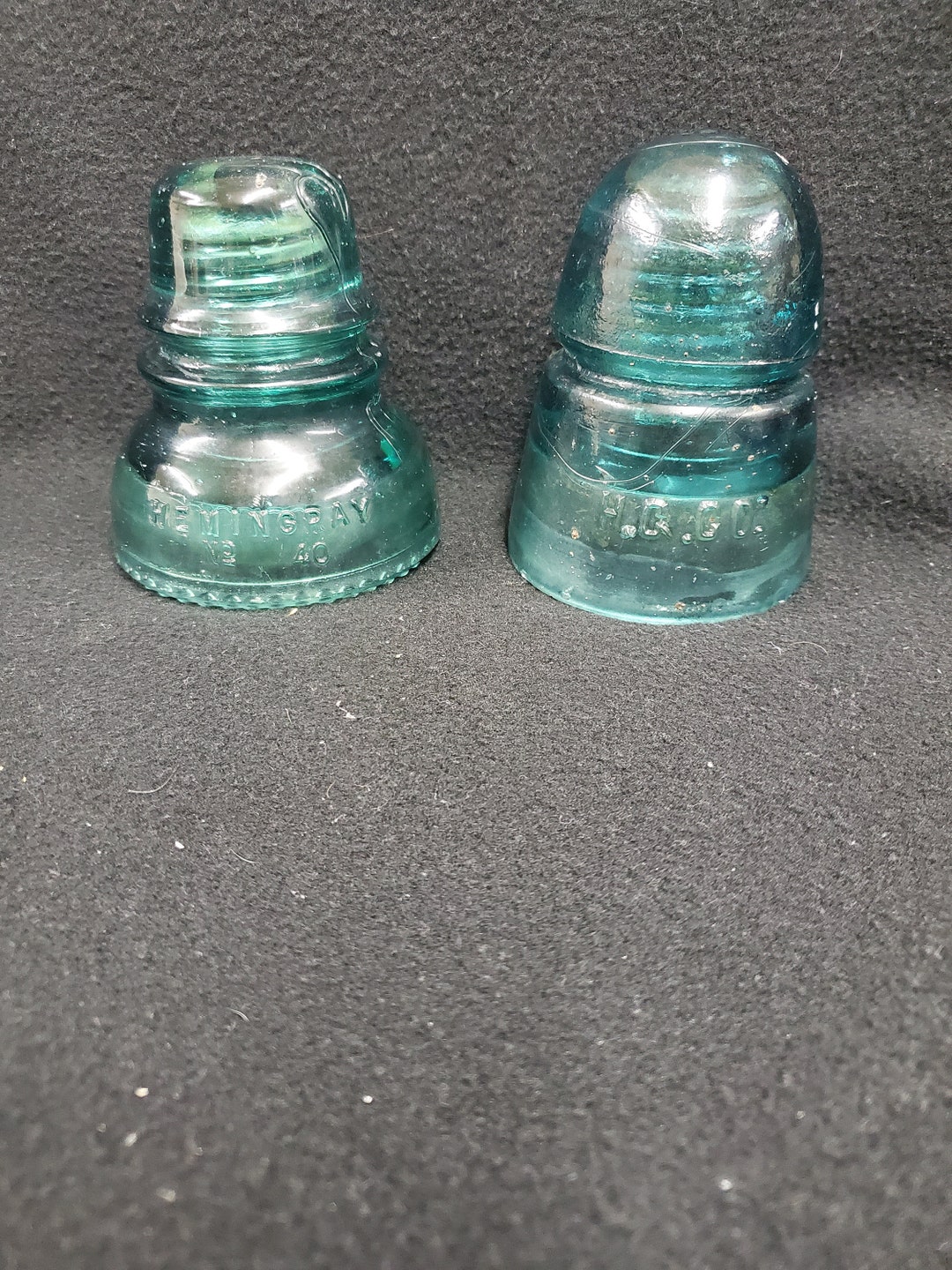 Vintage Green Telegraph Insulator (1940s) - (REF 013) - Etsy
