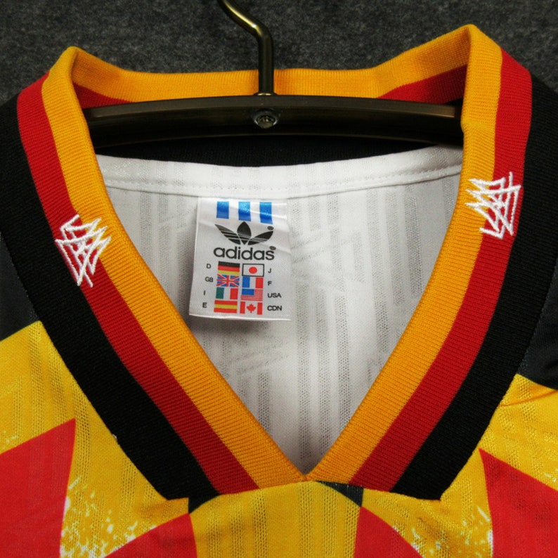 1994 Germany Retro Football Shirt 90 Germany Jersey Deutschland ...