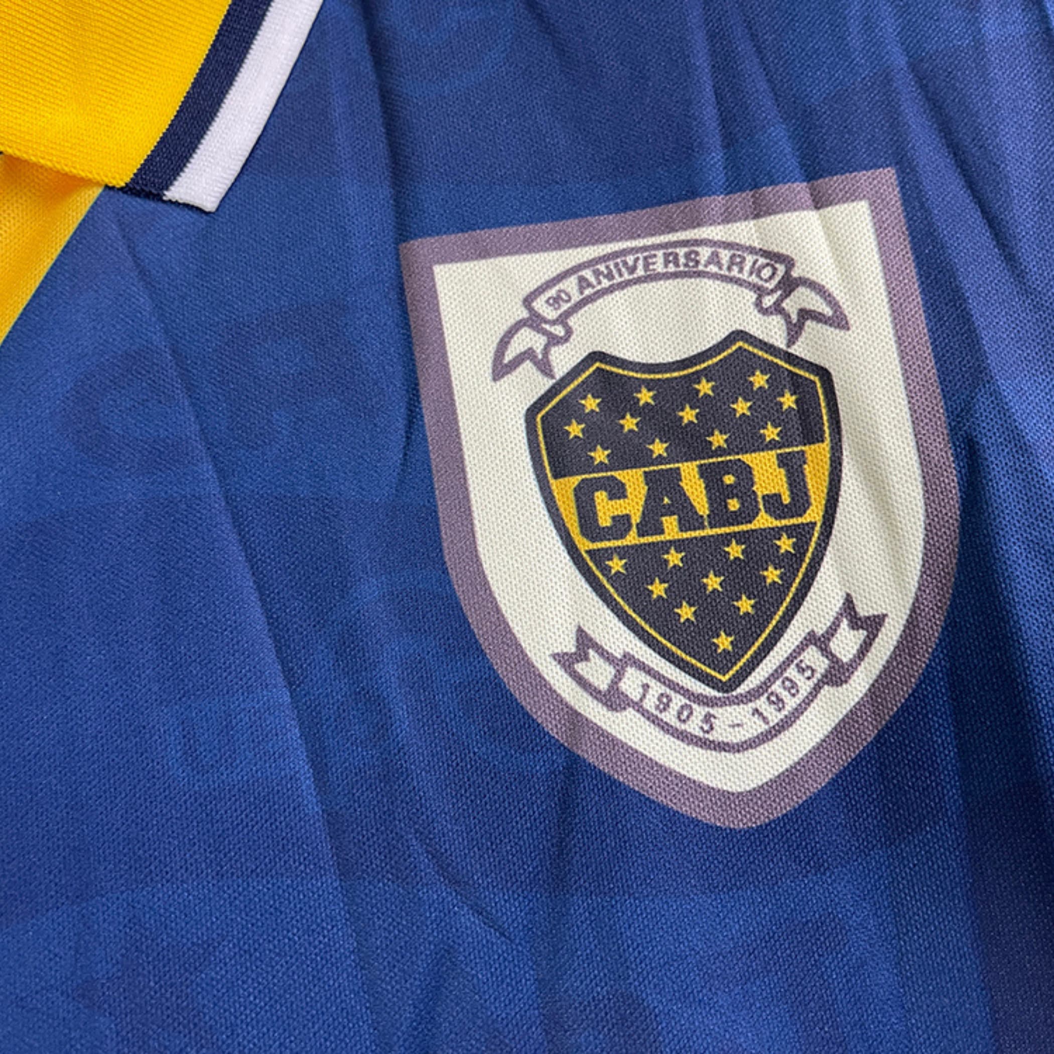 1995-1997 BOCA JUNIORS Retro Football Shirt Boca Juniors Jersey CABJ ...