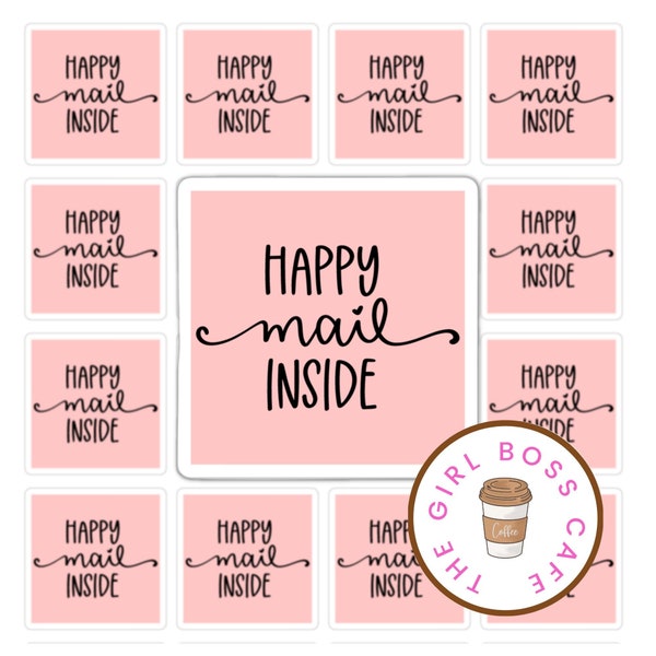 Happy Mail Stickers - Etsy