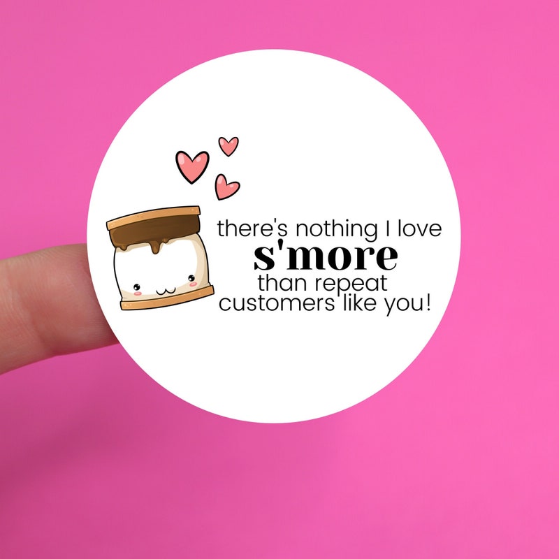 Customer Sticker - Etsy