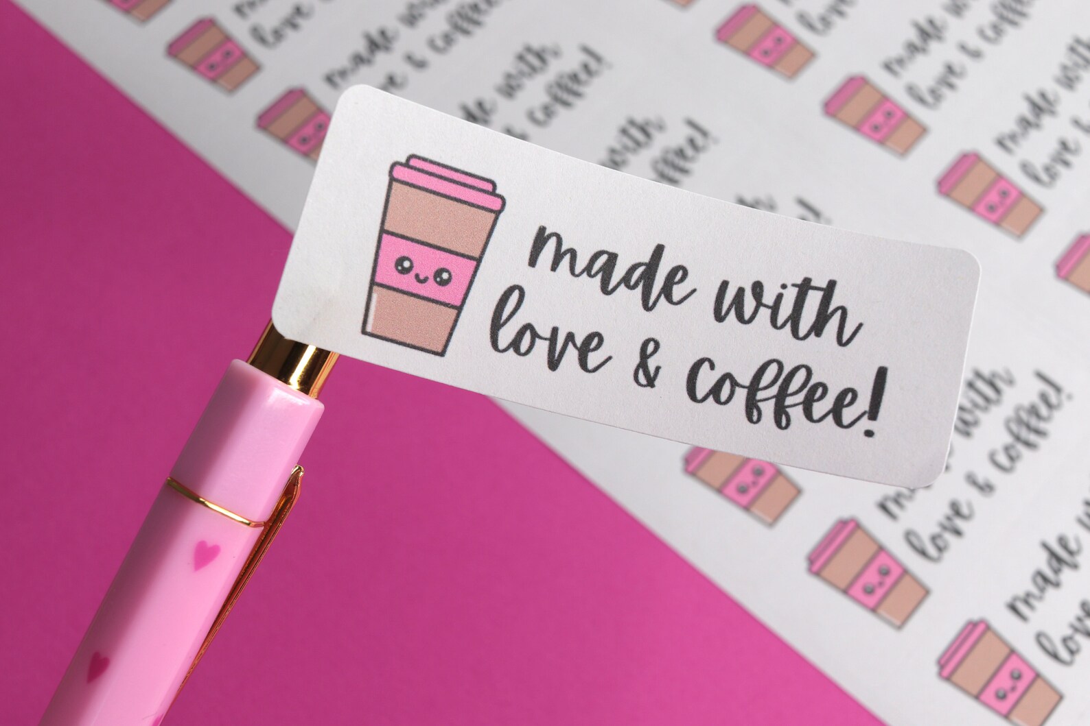 Cute Mailing Labels Packaging Labels Matte White Stickers | Etsy