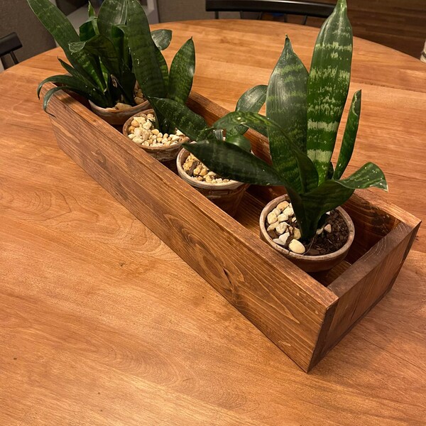 Wooden Planter Boxes - Etsy