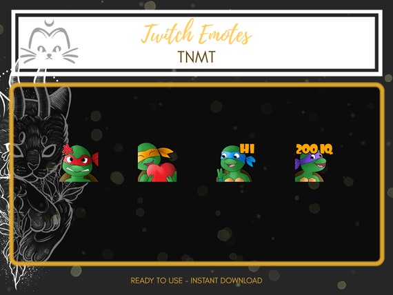 Emotes TMNT - Etsy